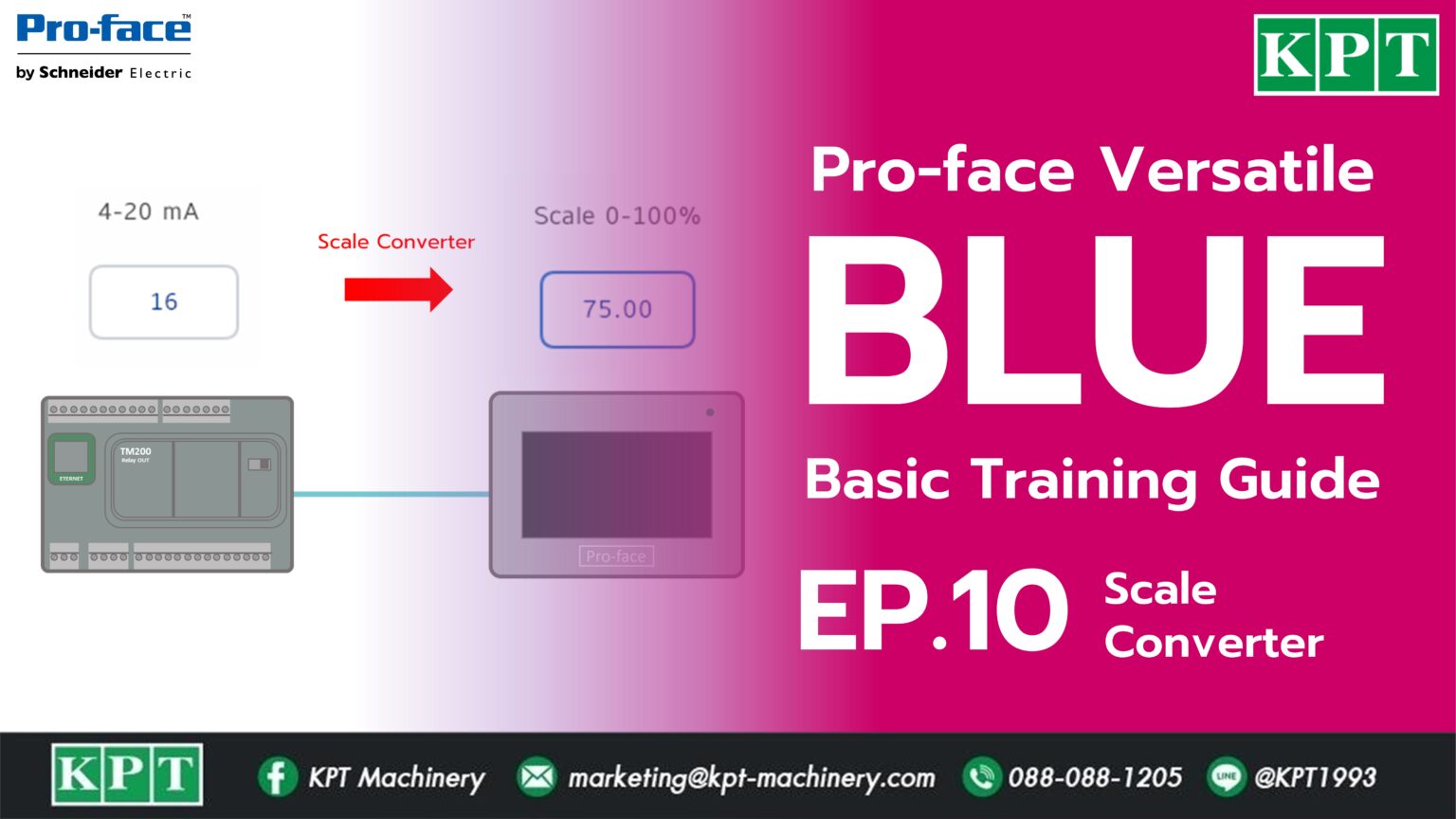 [Pro-face] [BLUE] สร้างสเกลด้วย Scale Converter (EP.10) - K.P.T ...